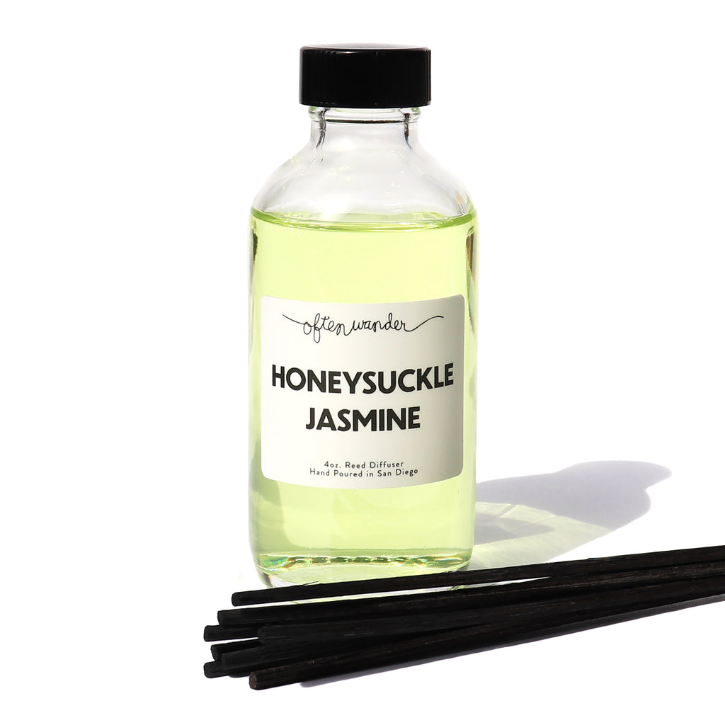 Honeysuckle Jasmine | Signature Reed Diffuser – Often Wander