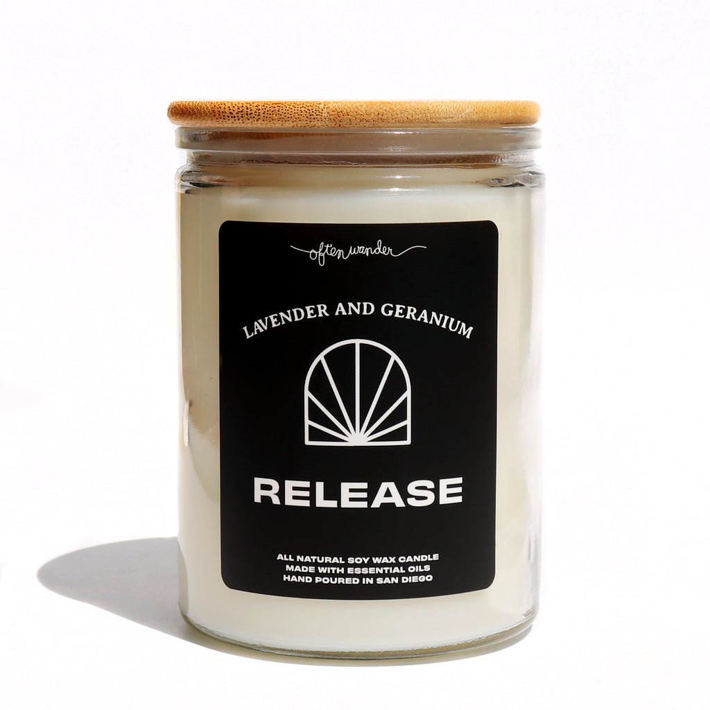 Release | Essential Oil Candle – Often Wander