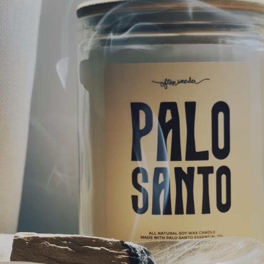 Palo Santo | 12oz. Candle – Often Wander