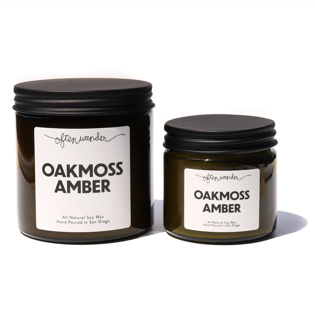 Oakmoss Amber | Signature Candle – Often Wander