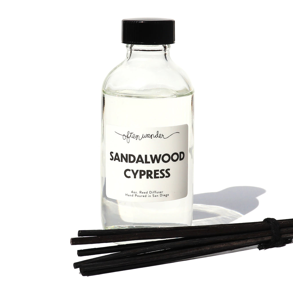Sandalwood Cypress | Signature Reed Diffuser – Often Wander